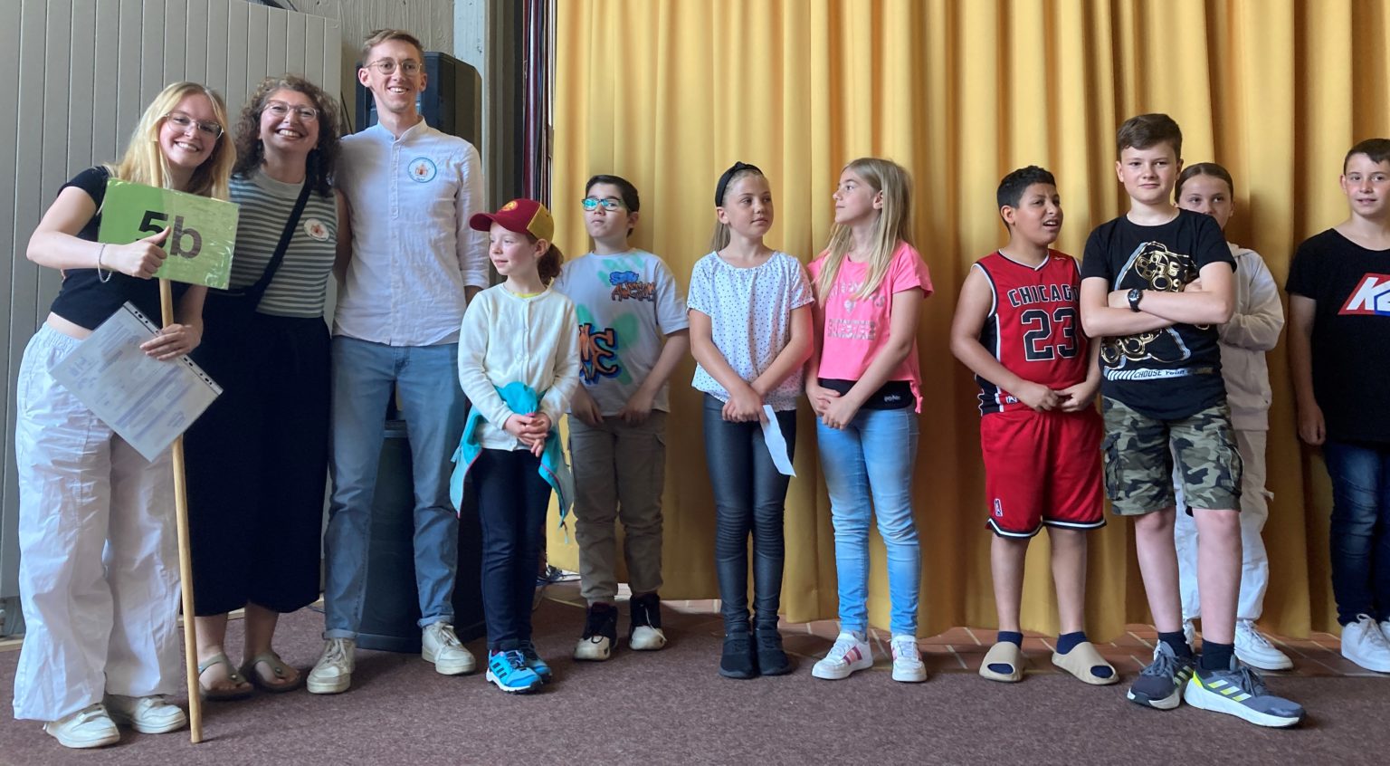 5 x 5 – Fünf neue Fünferklassen bei strahlendem Sonnenschein im ...